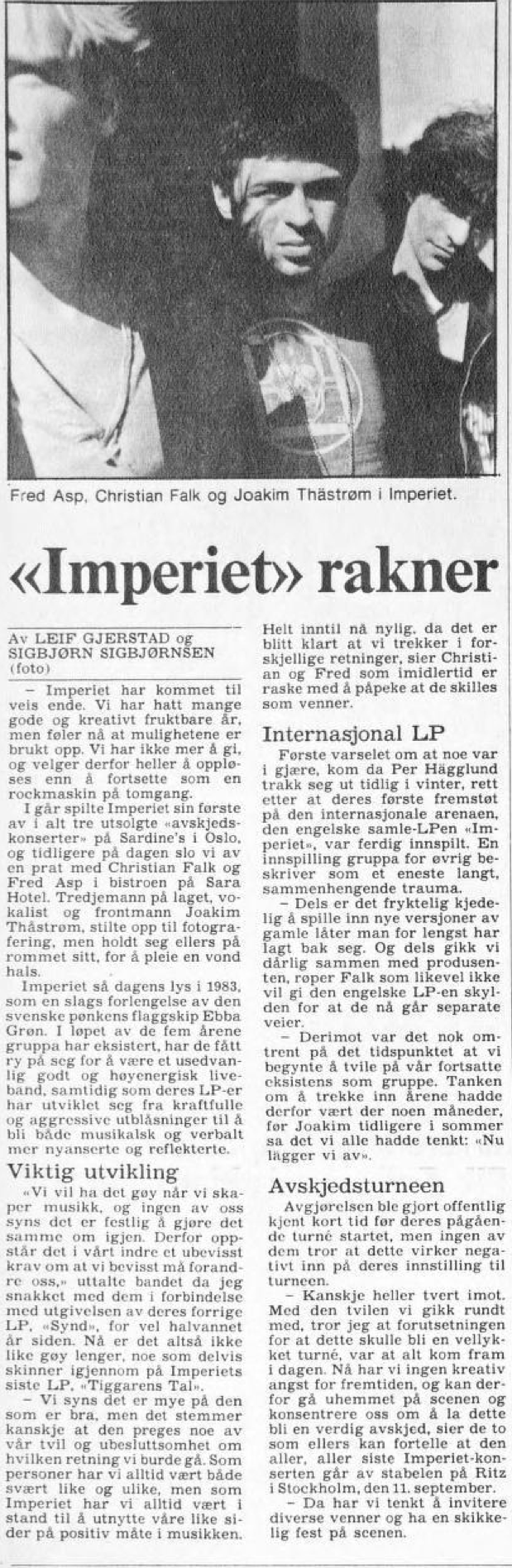 Imperiet rakner | Leffes Lab
